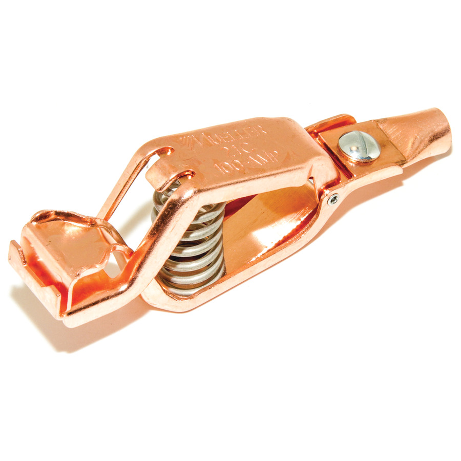 Mueller BU-21CPN Heavy Duty Solid Copper Automotive Clip, 100 Amps, 4.3 ...