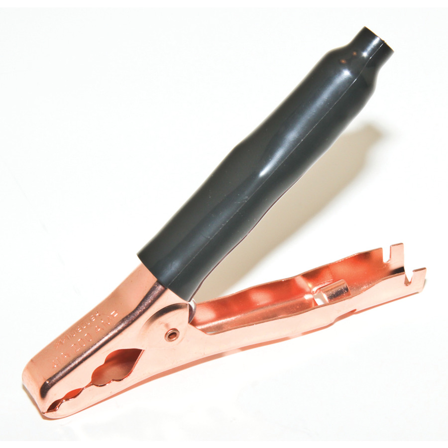 Mueller BU-41C-0 Large Battery Clip, Solid Copper, 400 Amps, 6? Length ...