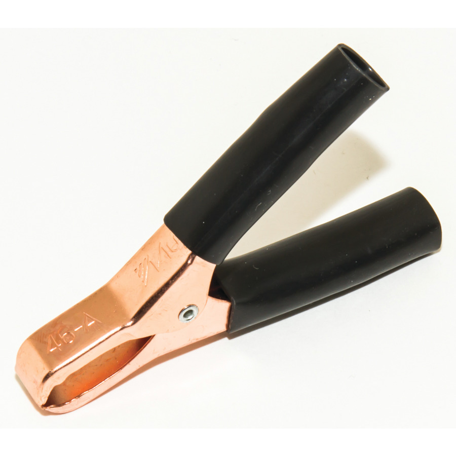 Mueller BU-46A-0 Small Battery Clip, Copper Plated Steel, 50 Amps, 2.9 ...
