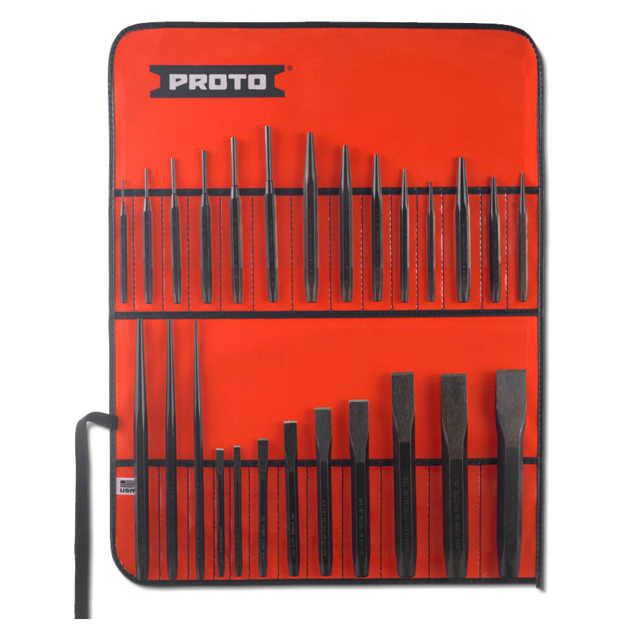 Proto J46S2 J46 26-PC Punch and Chisel Set | JensenTools