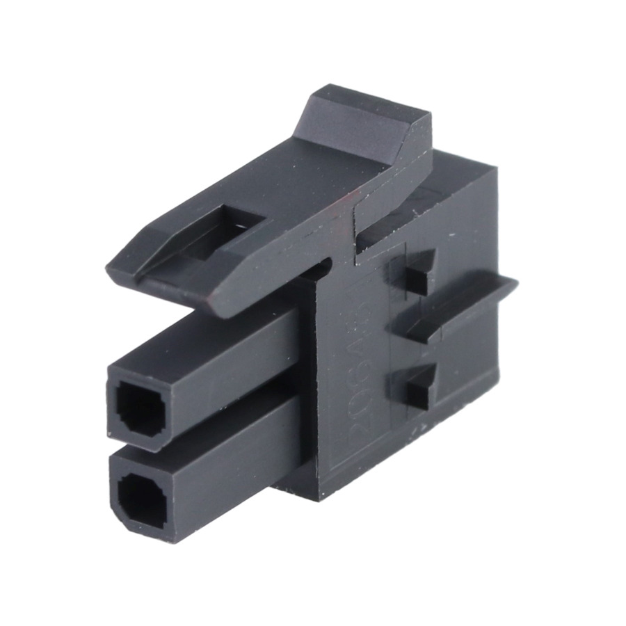 Molex 206461-0200 Micro-Fit+ Receptacle Housing, Dual Row, 2 Circuits ...