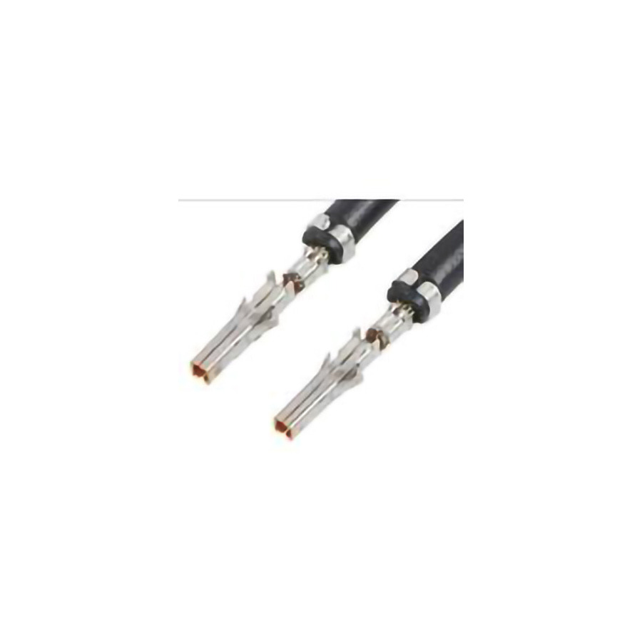 Molex 215340-1221 Specialized Cables Mini-Fit Jr. F-F 75mm, 16 AWG Bk ...