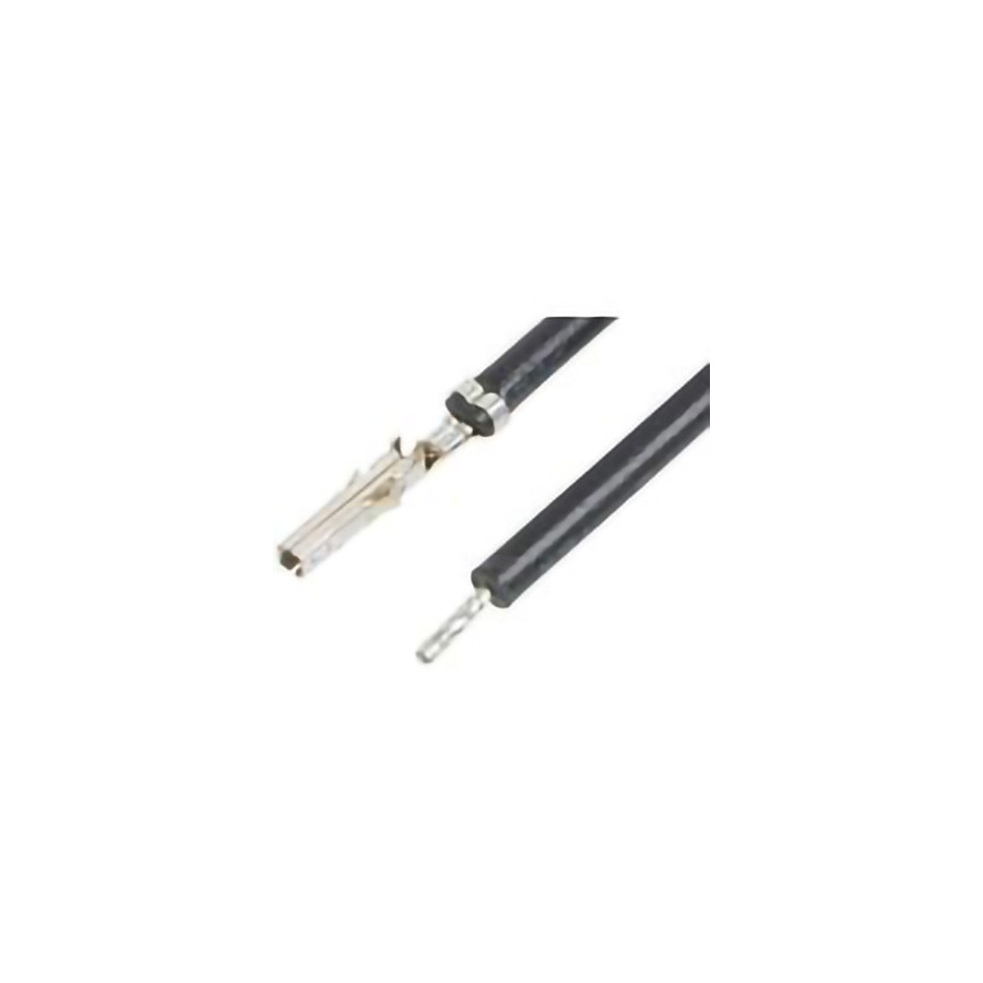 Molex 215341-1104 Specialized Cables Mini-Fit Jr. F-S 300mm, 20 AWG Bk ...