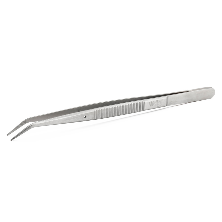 Weller-Erem 24SA Tweezers, Anti-Acid, Fine Point, Medium, Curved ...