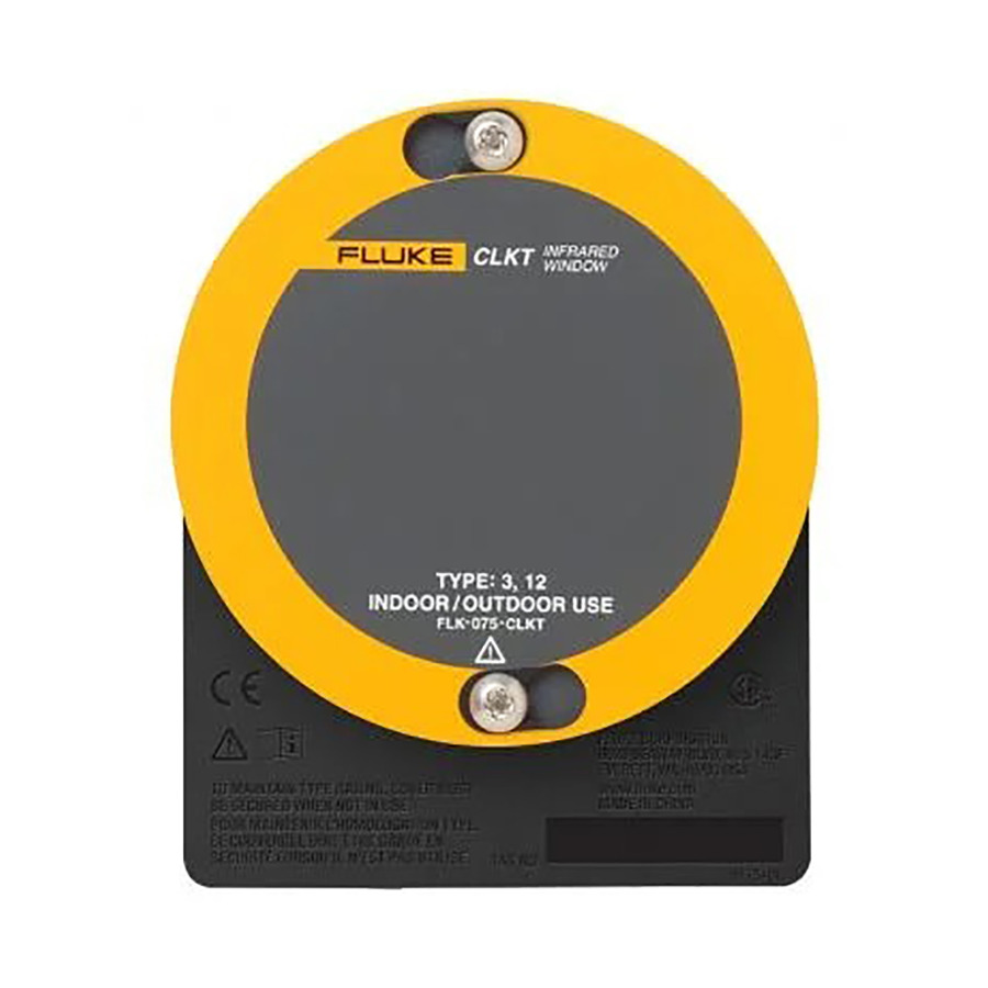 Fluke FLK-075-CLKT High Voltage IR Window, 3" (75 mm), Viewing Aperture ...