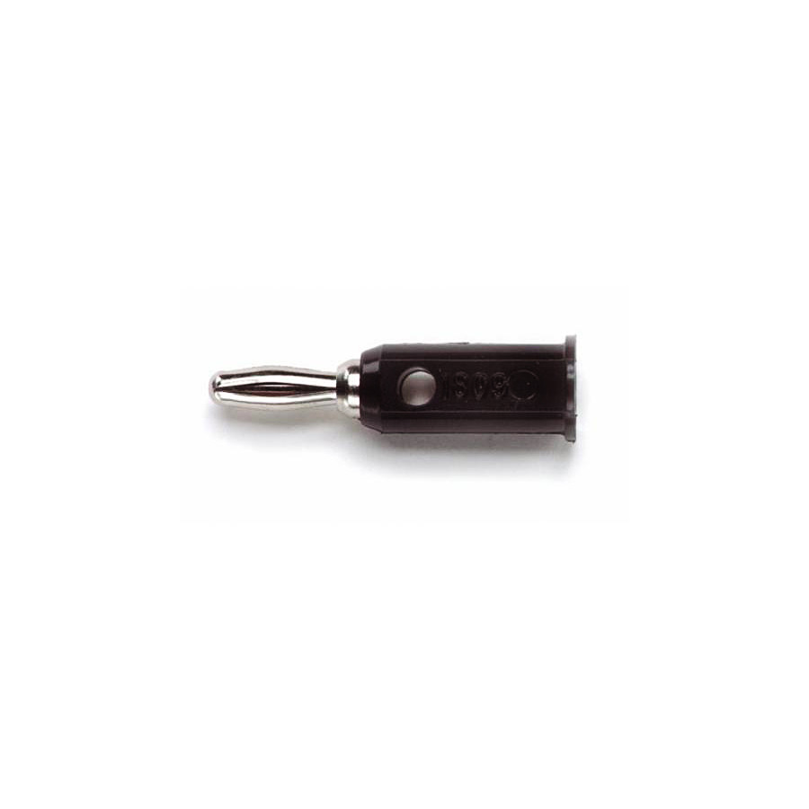 Pomona 1809-0 Pin Tip Jack/Banana Plug 10/PK Black | JensenTools