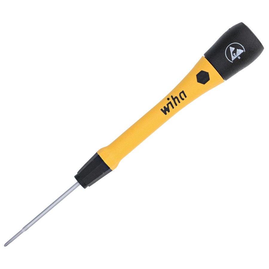 Wiha 27330 Screwdriver, Phillips, #000, 40mm Blade, 135mm OAL, ESD Safe ...