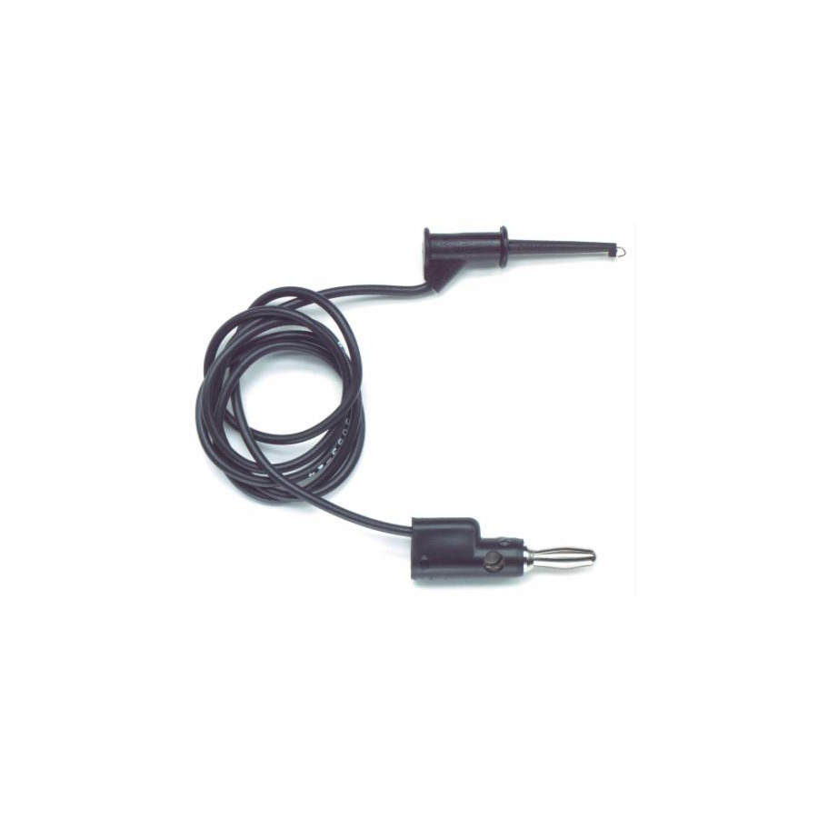 Pomona 5053-24-0 Micrograbber/Banana Plug (Black) | JensenTools
