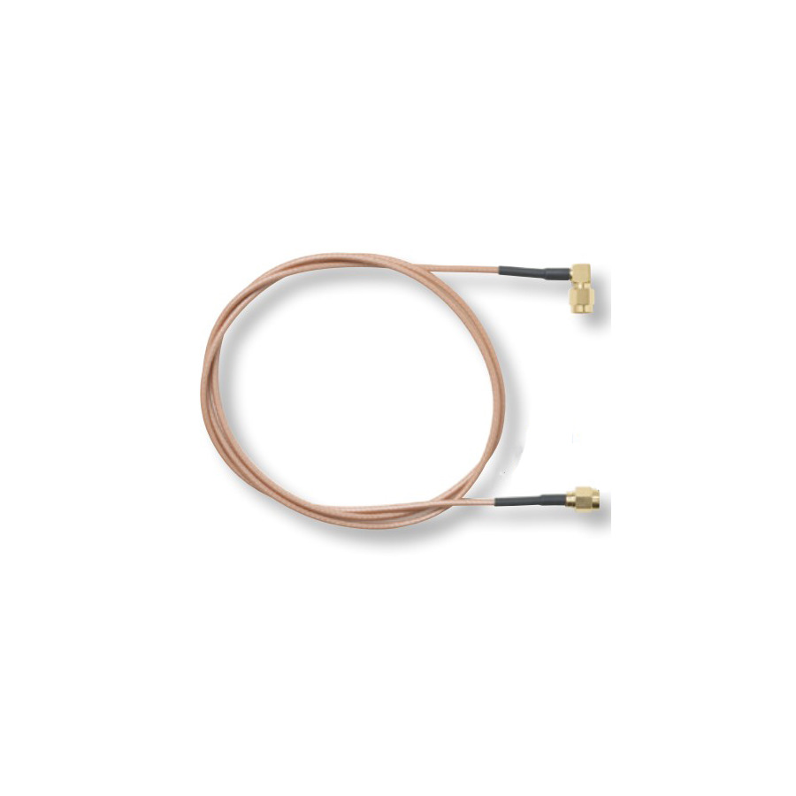 Pomona 73069-BB-24 Sma Plug To Sma Right-Angle Plug, Rg316/U, 24 Inch ...