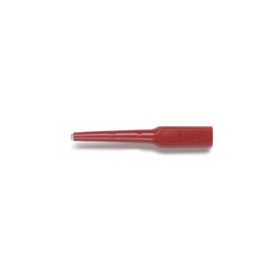 Pomona 3562-2 Banana Plug Test Adapter With .063 Socket, Red | JensenTools