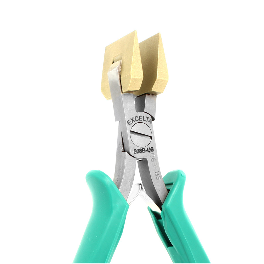 Excelta 508B-US Excelta Pliers Wide Nose Straight Carbon Steel ...