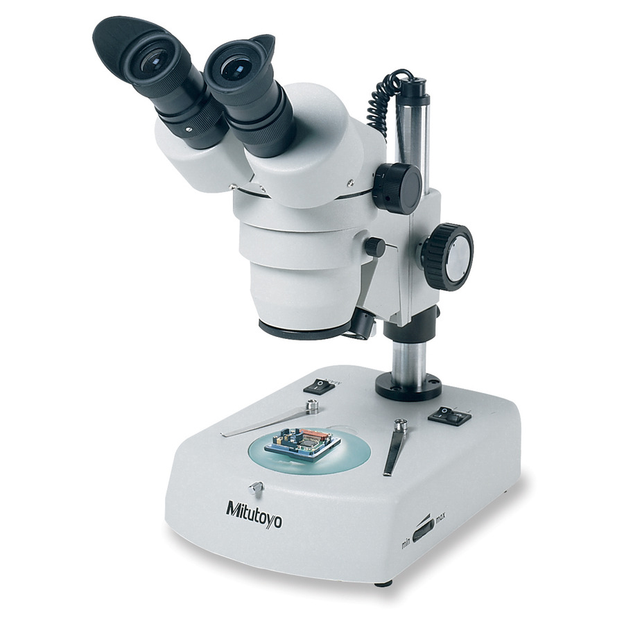 Mitutoyo 377-972A Stereo Binocular Microscope, MSM-414L, 10X-40X Mag ...