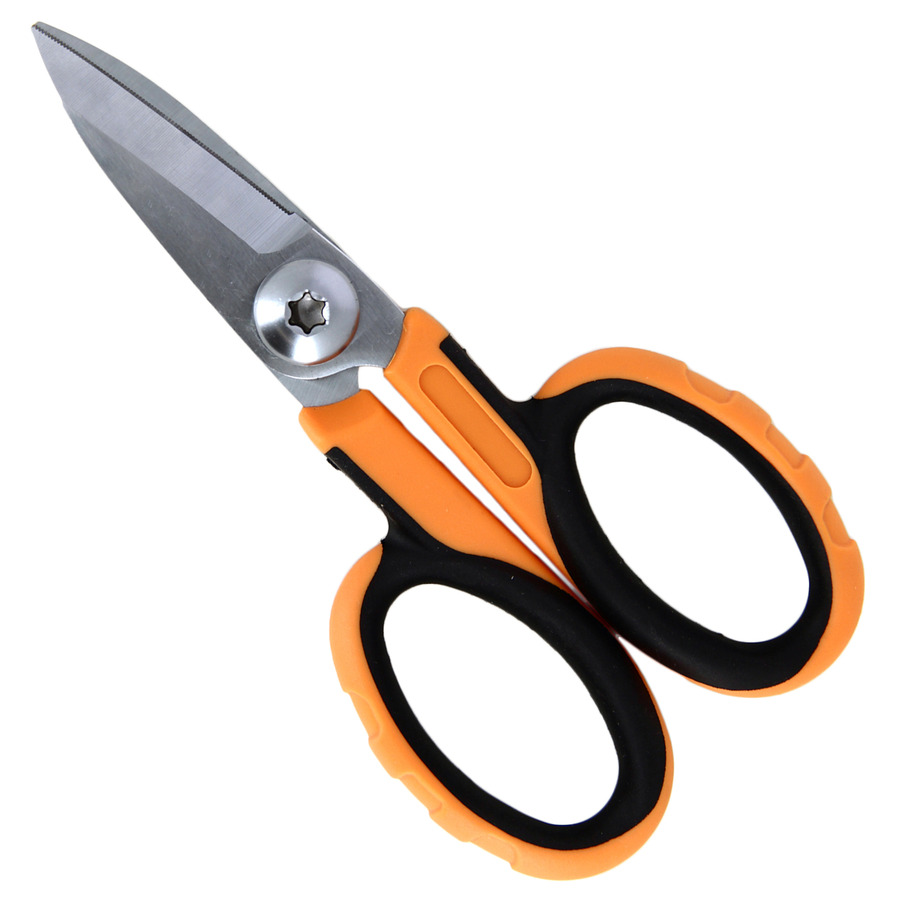 Ideal-Tek 399K.AN Kevlar Scissors, Single Micro-Serrated Blade ...