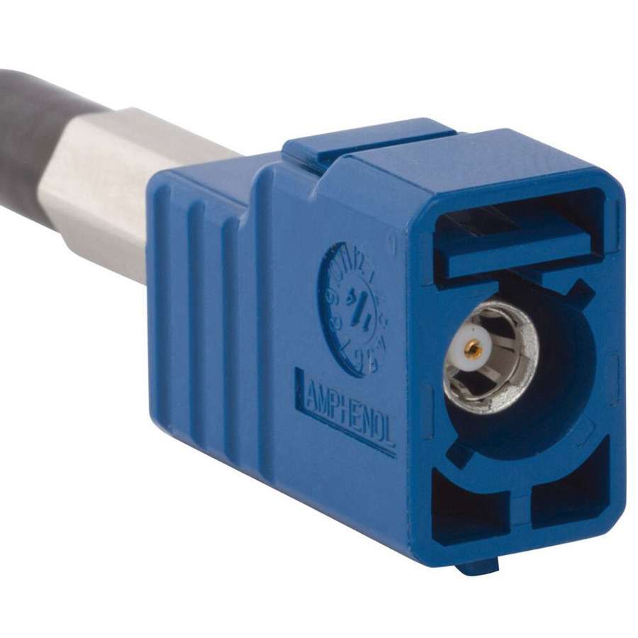 Amphenol RF 3FA1-NKSJ-C01W6 RF FAKRA Connector, Straight, Crimp, Jack ...