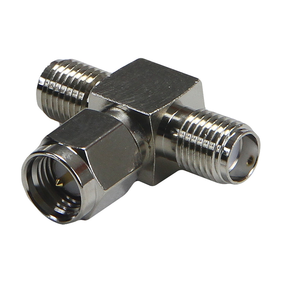 Cal Test Electronics CT3674 Adapter, SMA tee female to male to female ...