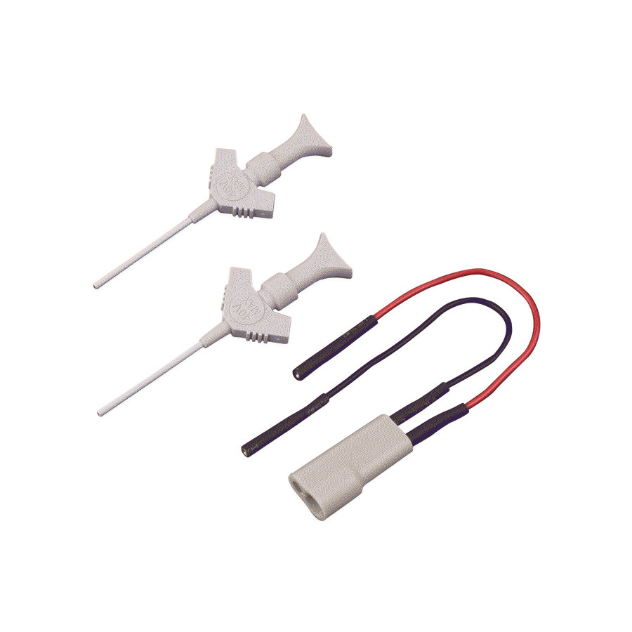 Cal Test Electronics CT3679 Twin Lead Adapter, 5mm, w/2 Clips | JensenTools