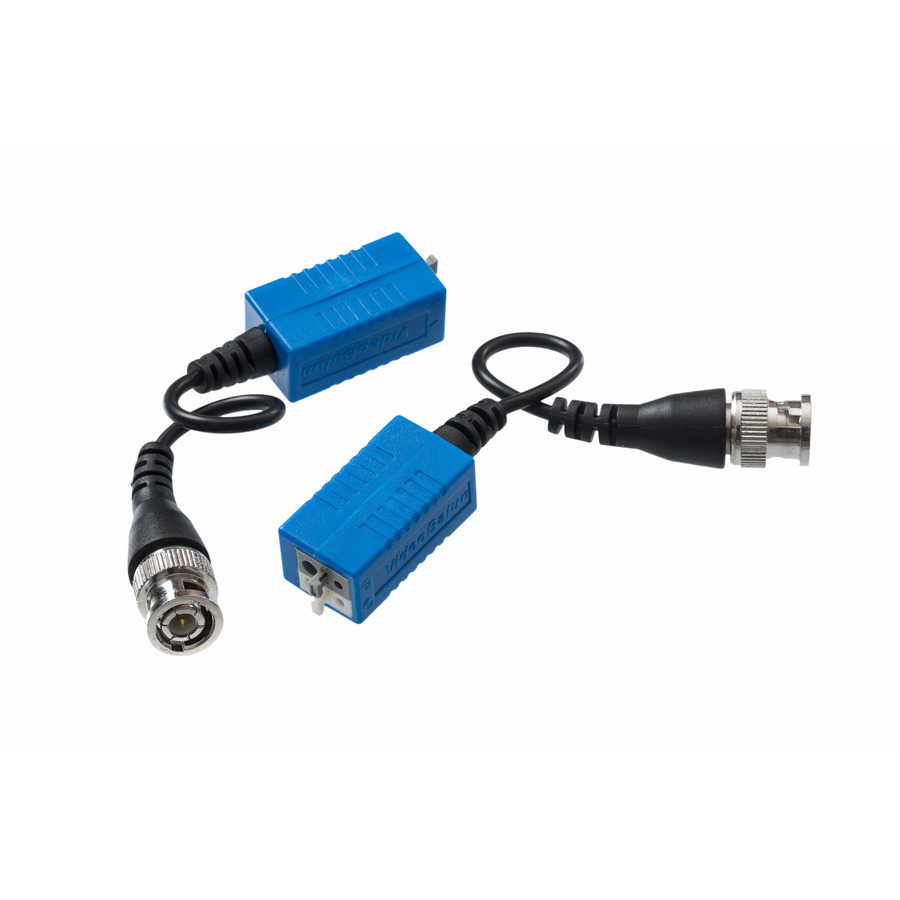 Triplett HDB-RJPT2 High Performance Video Balun Pair, 5MP, 2 Pigtail ...