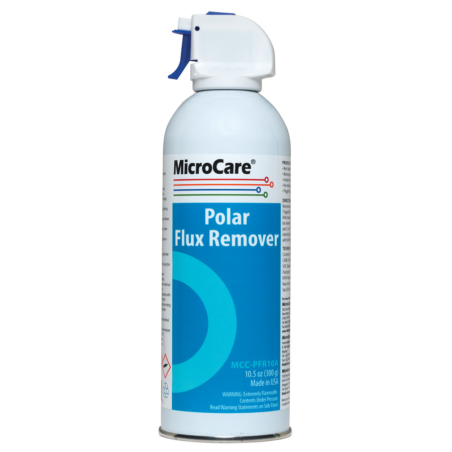 MicroCare MCC-PFR10A Flux Remover, Polar, 10.5 oz. Aerosol | JensenTools