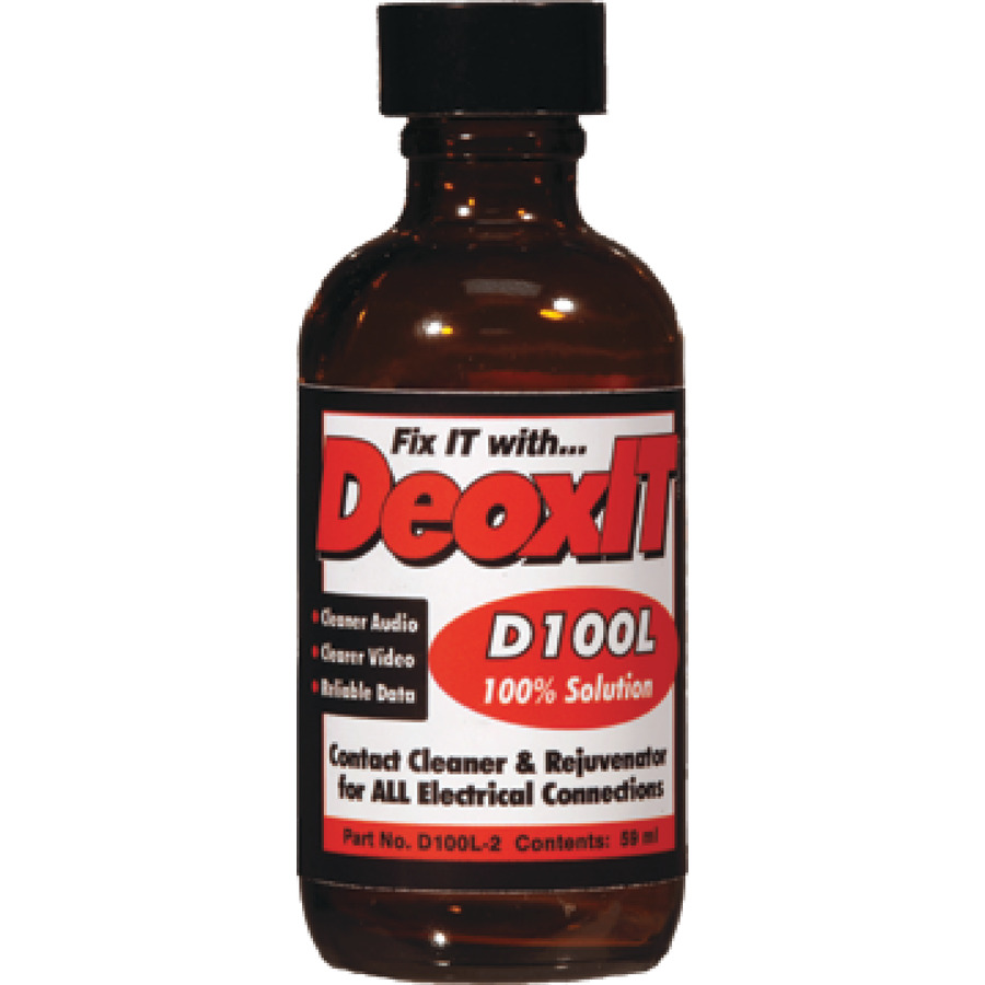 Caig Labs D100L-2 DeoxIT® D100L D-Series Liquid, 100% Solution, 59 ml ...