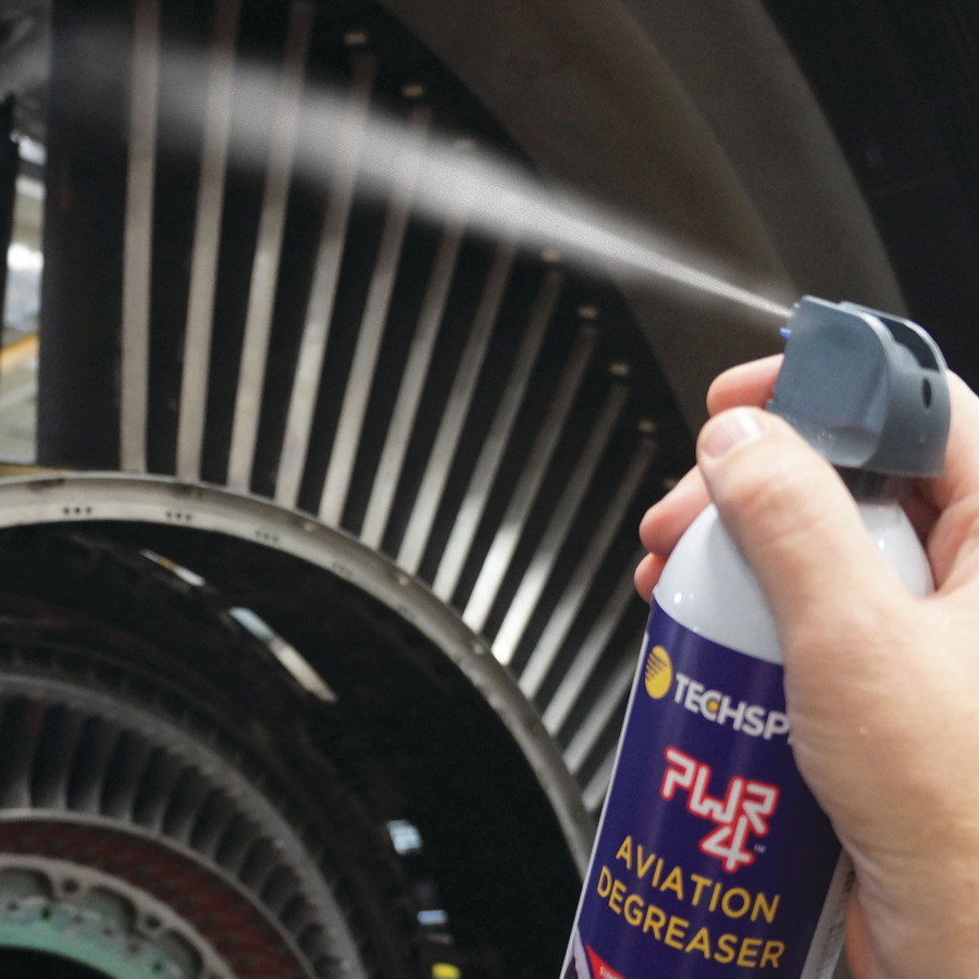 Techspray 2851-20S PWR-4™ Aviation Degreaser, 20 oz Aerosol | JensenTools