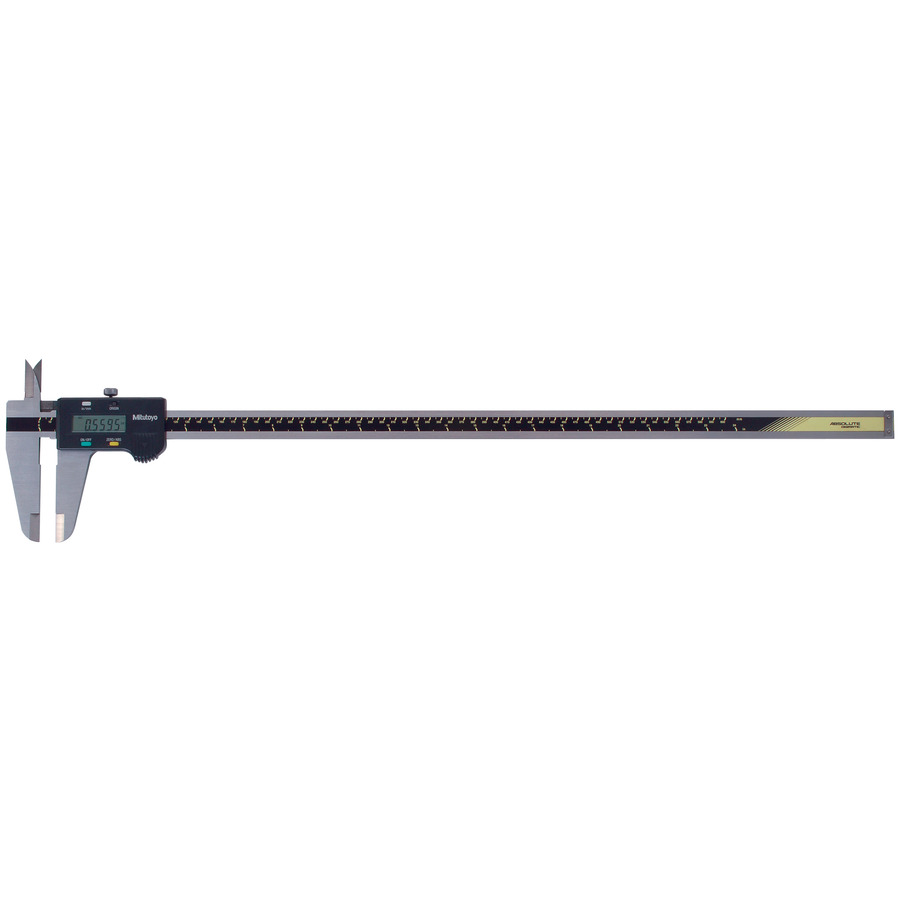 Mitutoyo 500-506-10 Caliper, Digital, 0-24"/600mm, No Thumb Roller, w ...