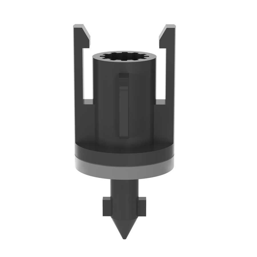 Panduit QB-MOUNT-L Harness Board Peg, Nylon, 2.2” x 1” x 1.05”, Black ...