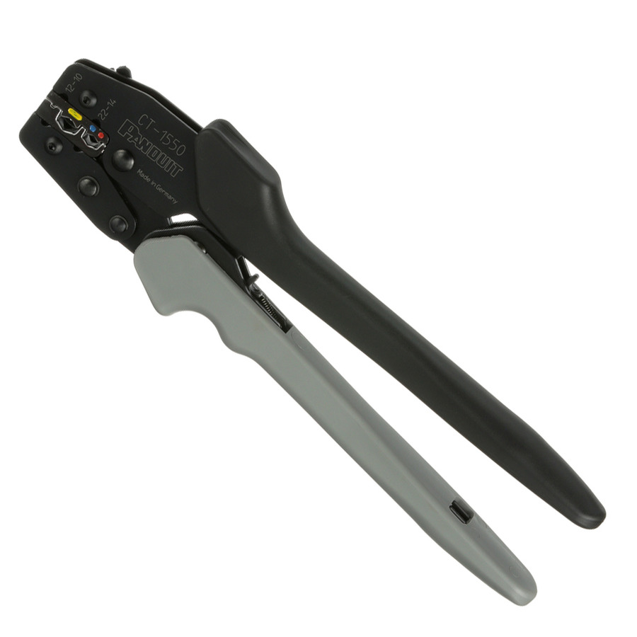 Panduit CT-1550 Controlled Cycle Crimp Tool, Square, 8-6AWG & 10AWG ...