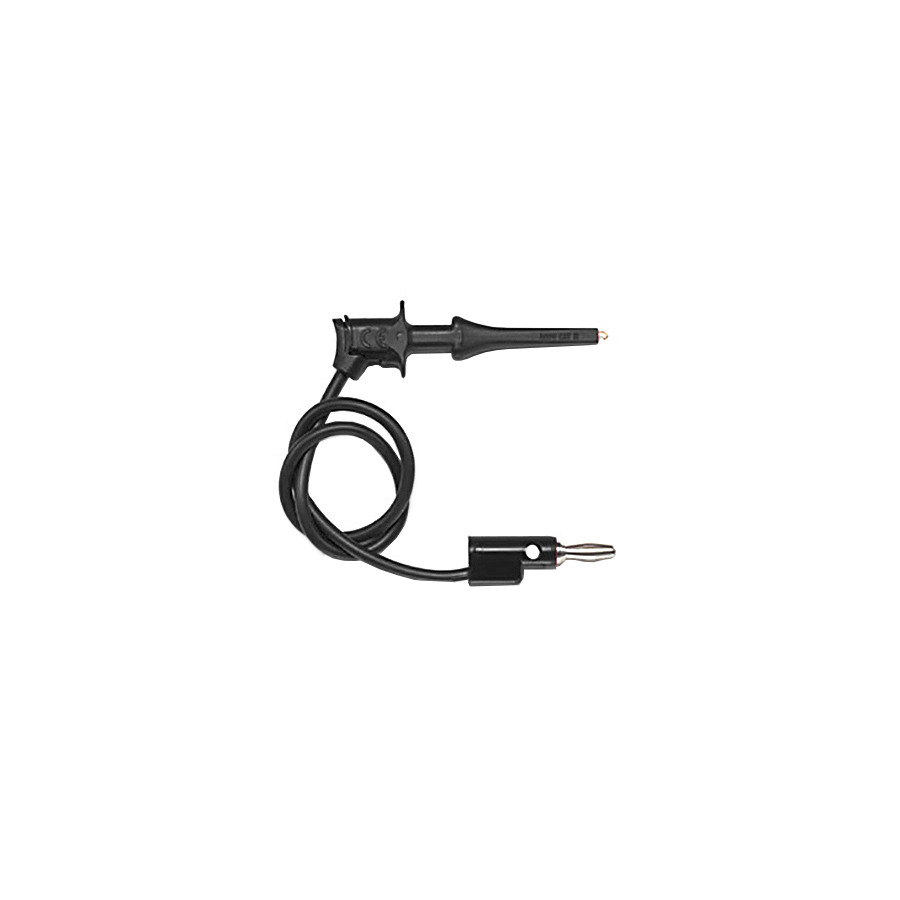 Pomona 6249-36-0 Minigrabber w/Multi-Stack Banana Plug, Black | JensenTools