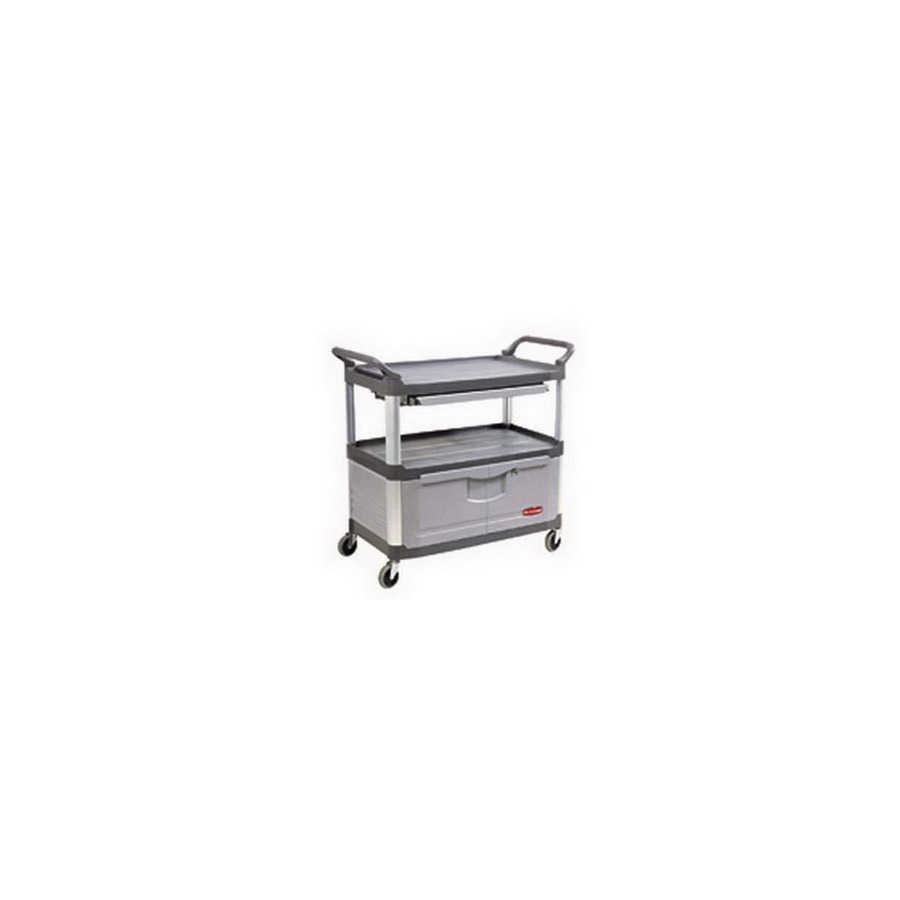 Rubbermaid FG409400GRAY Rubbermaid Cart Instrument 4094 Gray Three ...