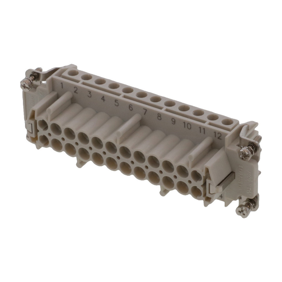 Molex 7324.6007.0 24B Se F Ins Scrwag 24P 16A 500V | JensenTools