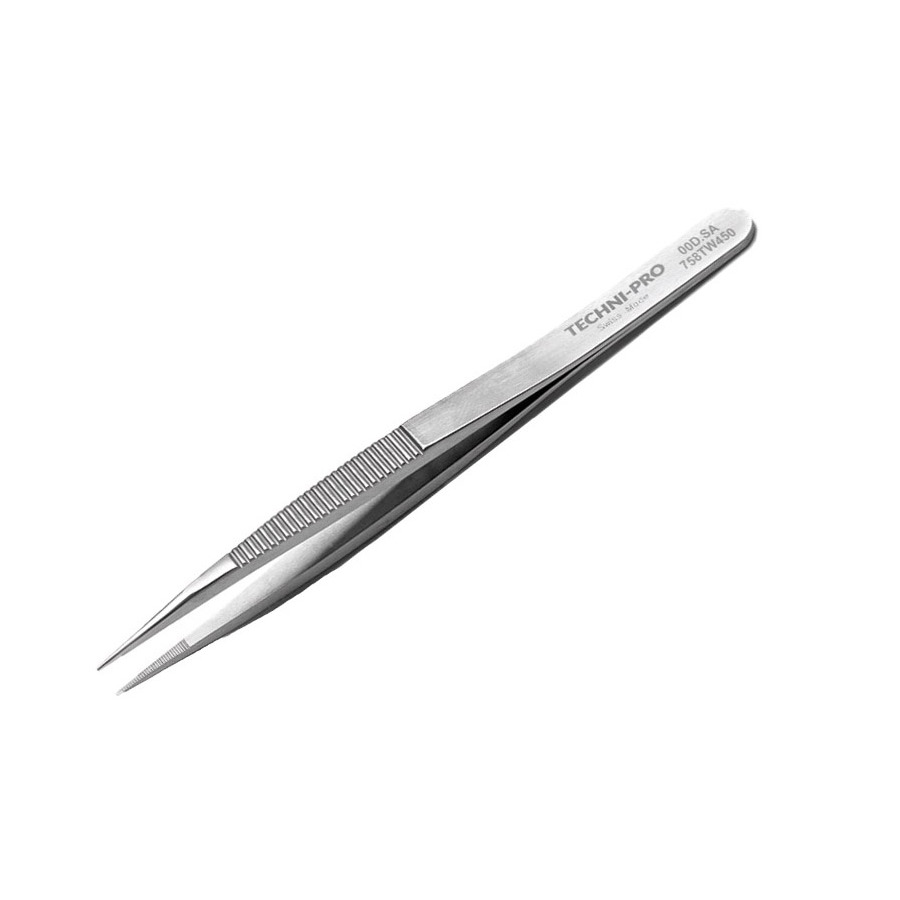 Techni-Pro 758TW450 High Precision Tweezers, Style 00, Anti-Acid/Anti ...