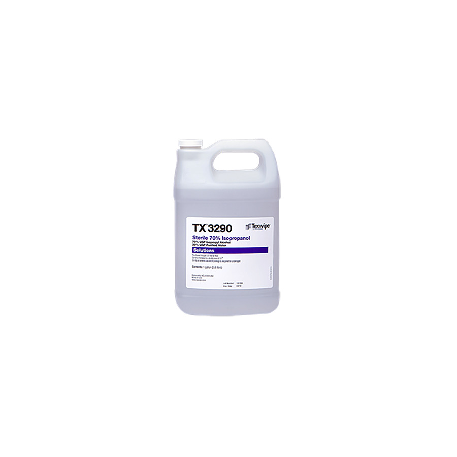 ITW Texwipe TX3290 Cleaner Sterile 70% Isopropanol 1 Gallon | JensenTools