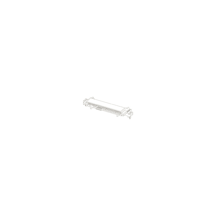 Molex 78776-0001 I/O Connectors Sas/Pcie Right-Angle Smt Recep 68 ...