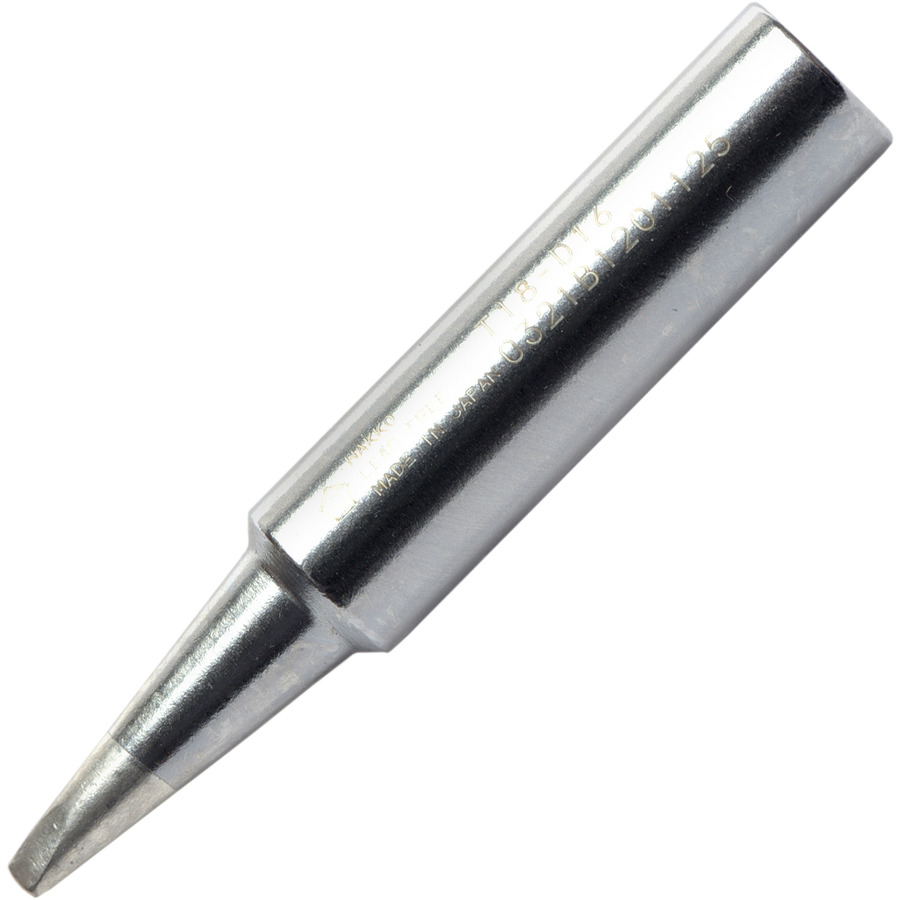 Hakko T18-D16 1.60mm Chisel Solder Tip | Techni-Tool