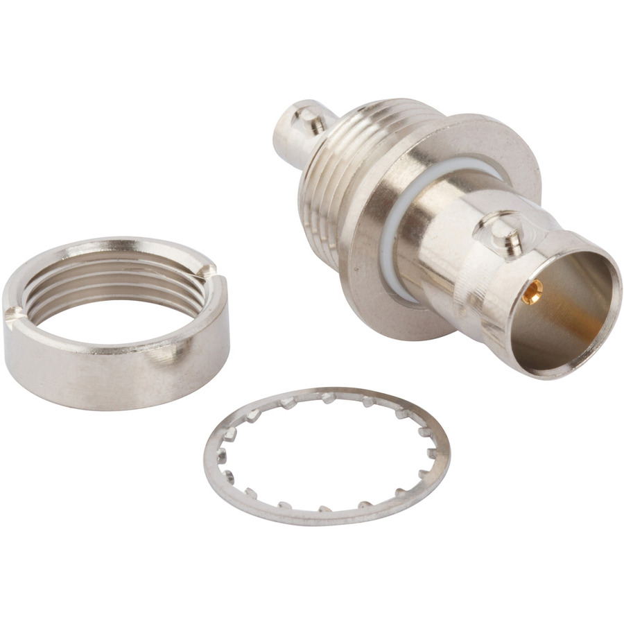 Amphenol RF APH-HD-ISO-BNC Adapter, HD-BNC Jack to BNC Jack, Straight ...