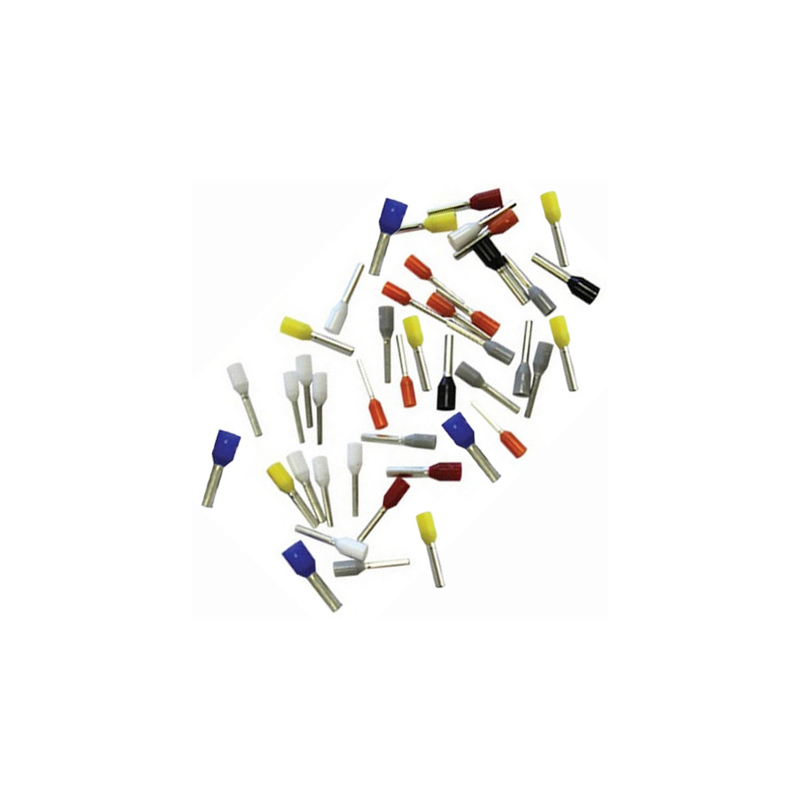 FID1808RB Wire Connector, Ferrule Insulated Belt Strip, 18 /1.0 sq mm ...