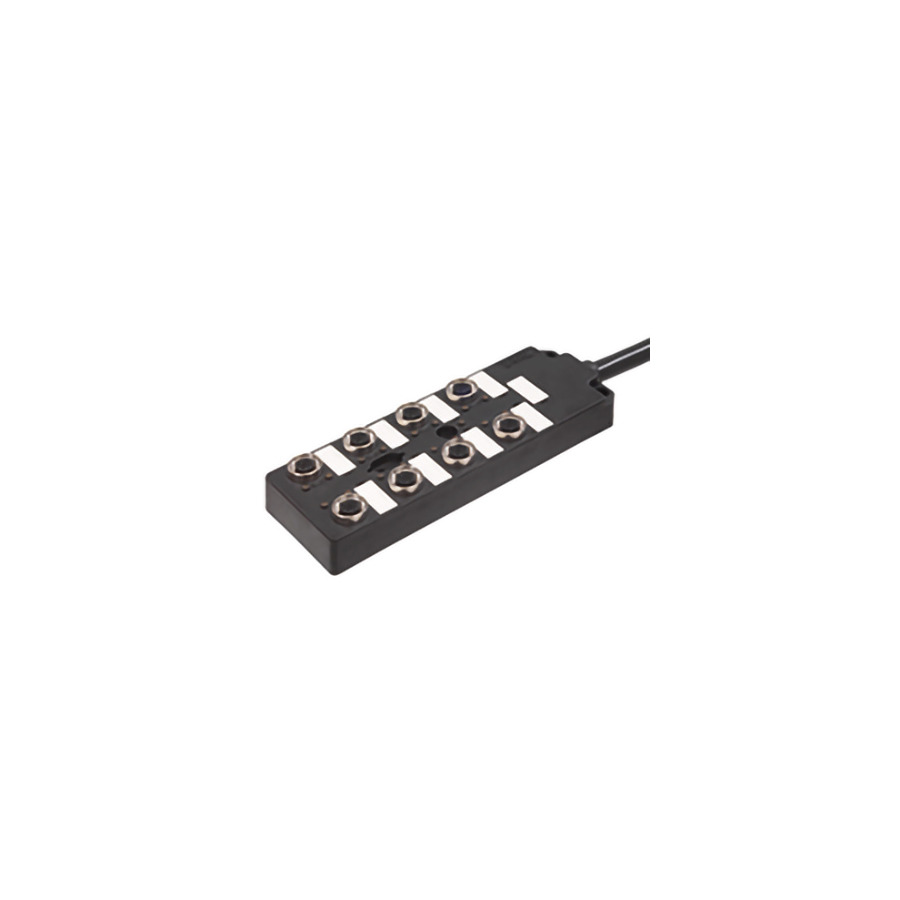 Molex BTB8000-FBW-10 Power Distribution Units, Mpis M12 Non 4P 8Pt Bk ...