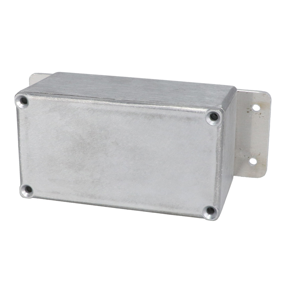 Bud Industries CU-4479 Die Cast Box, Bracket, Aluminum, 4.4x2.1x2.4in ...
