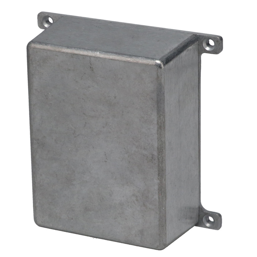 Bud Industries CU-5471 Die Cast Box, Bracket Cover, Aluminum, 4.3x3.3x1 ...