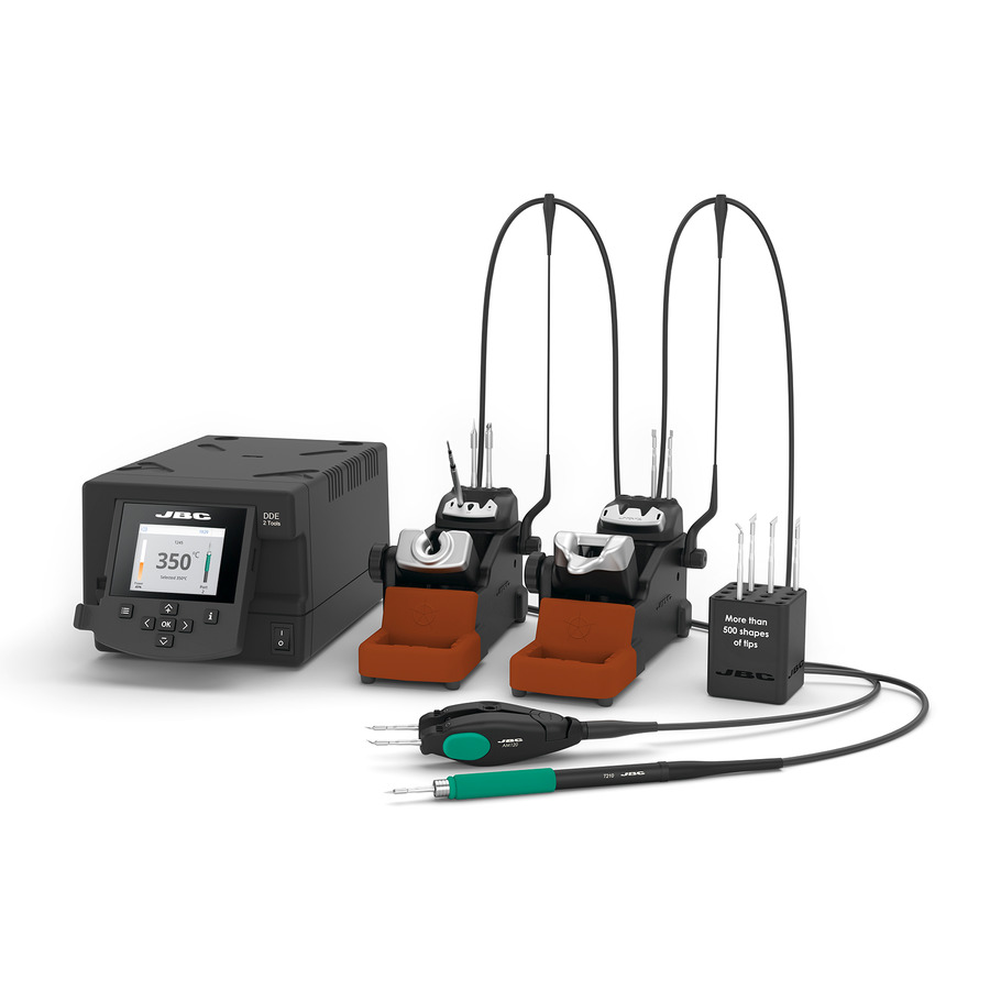 JBC Tools DDPE-1QC 2-Tool DDU Precision Rework Station, 120 V | JensenTools