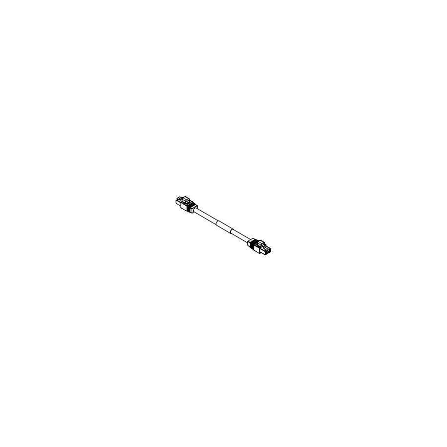 Molex ENV3335M010 Enet mm,j Rj45/RJ45 568B Shd 1M | JensenTools