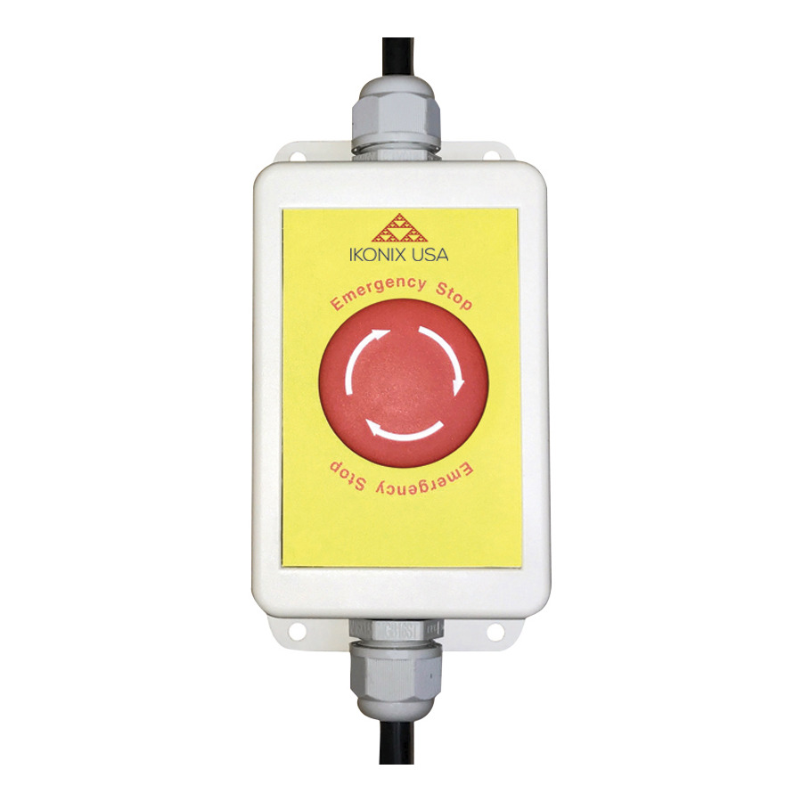 Associated Research ESTOP Emergency Stop Trigger, 600V, 10A, 10 MOhm ...