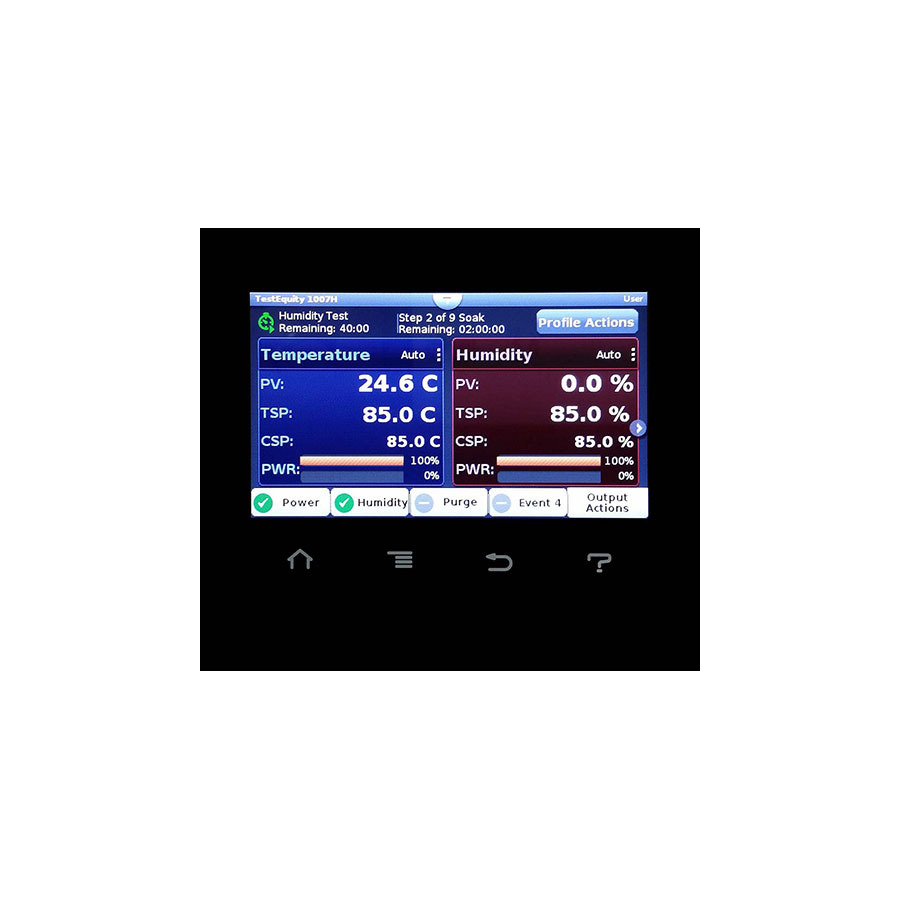 TestEquity Chambers F4T TOUCH SCREEN 101H F4T Touch Screen, For 101H ...