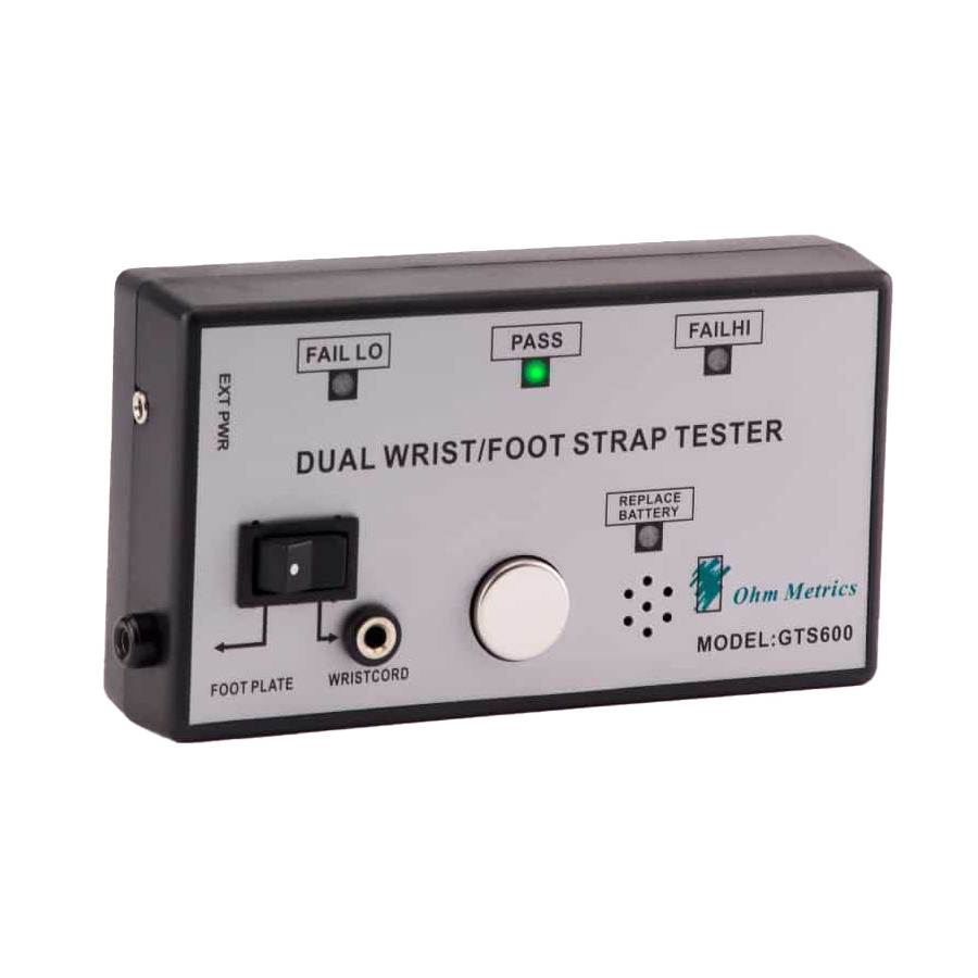 Transforming Technologies GTS600M Wrist Strap & Foot Tester, Monitor ...