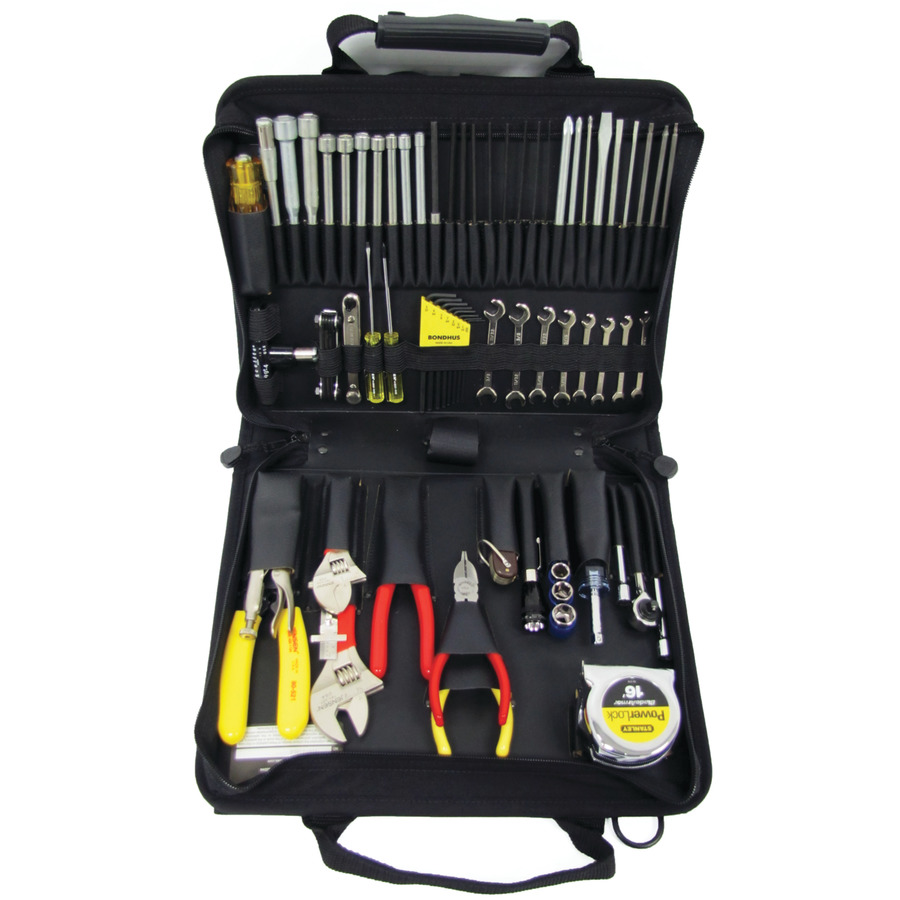 Jensen Tools JTK-23BLK Multi-Fastener Tool Kit in Black Cordura Case ...