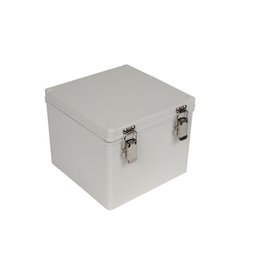 Bud Industries PTH-22510 Box, PC/Fiberglass, Self-Locking Latch, 7.9x7 ...