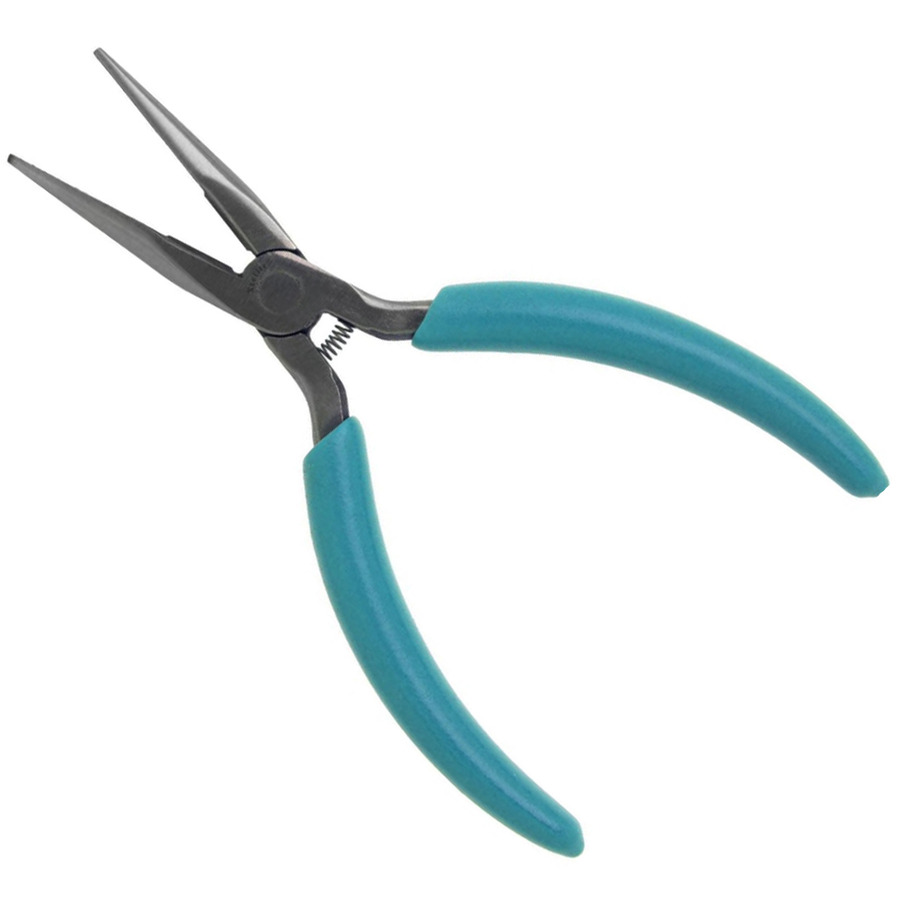 Weller-Xcelite SN55VN Long Nose Plier with Cutter Serrated, 5-1/2 In ...