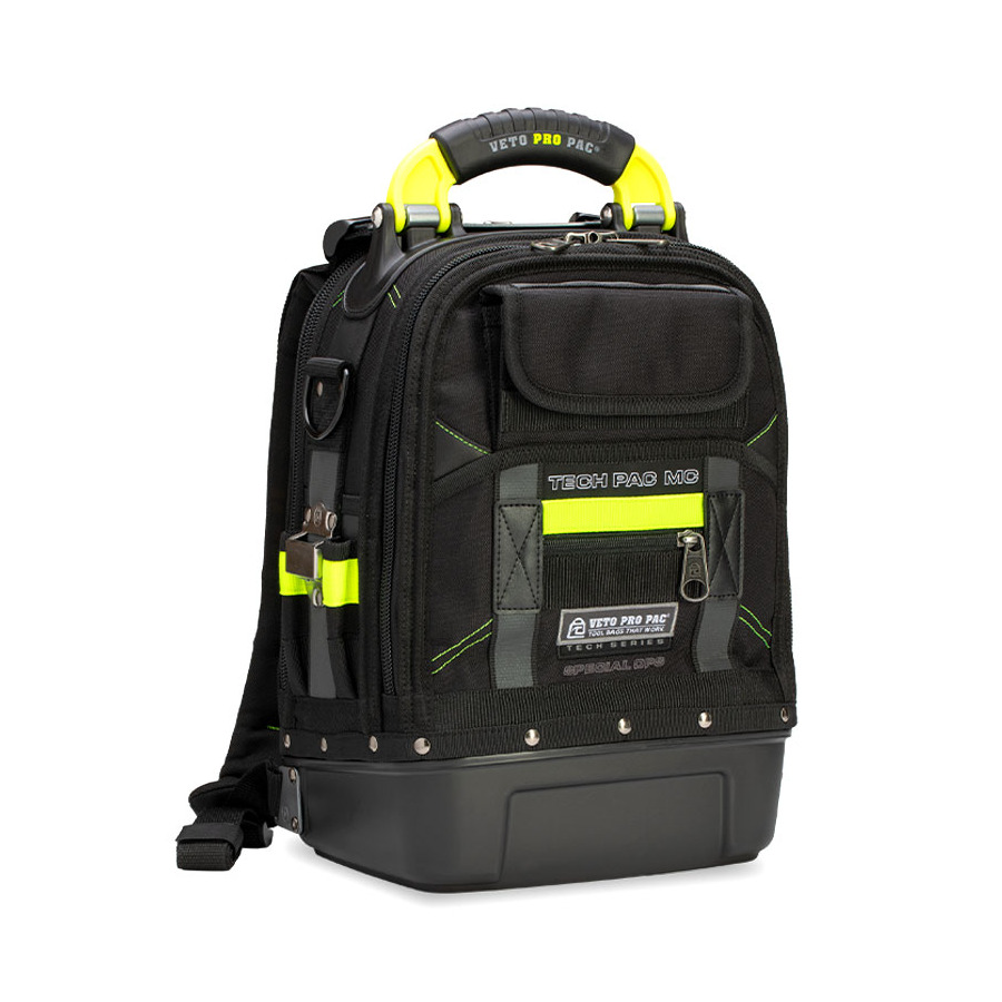 Veto Pro Pac Tech Pac MC Special Ops Tech Tool Backpack, Black ...