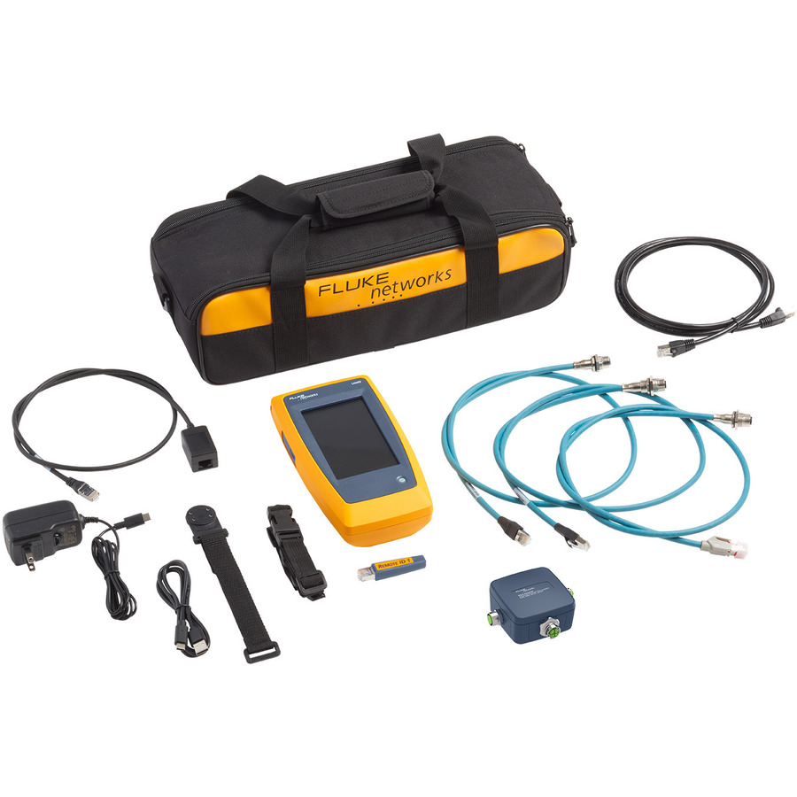 Fluke LIQ-100-IE Cable Network Tester Industrial Ethernet/IP PROFINET ...