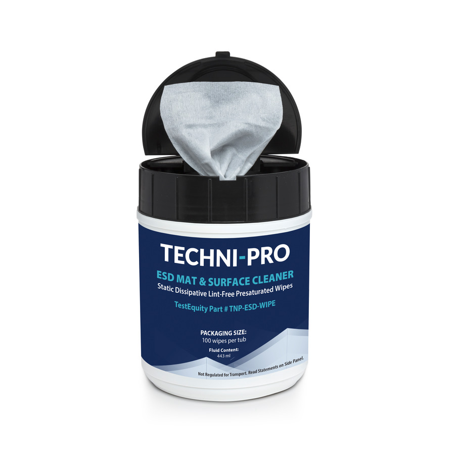 Techni-Pro TNP-ESD-WIPE ESD Cleaning Wipe, 5"x8", 100/Tub | Techni-Tool